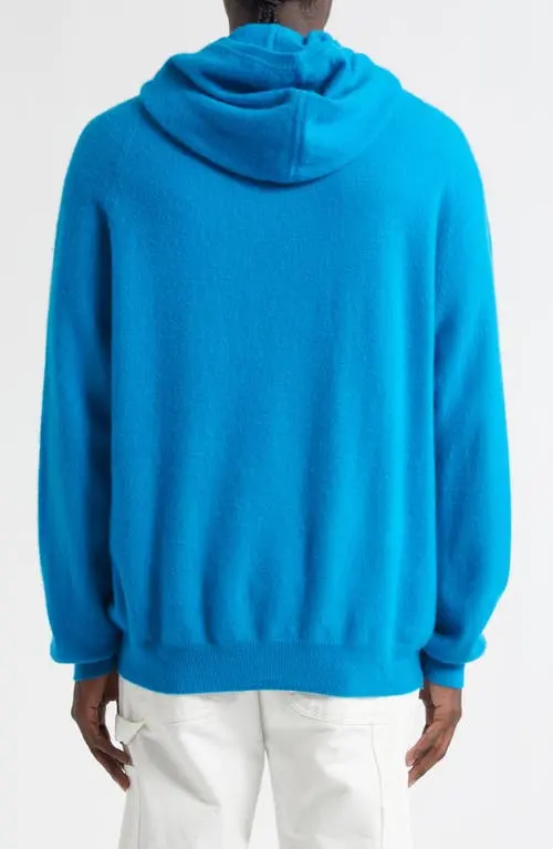 Frenckenberger Hooded Cashmere Sweater - Electric Blue