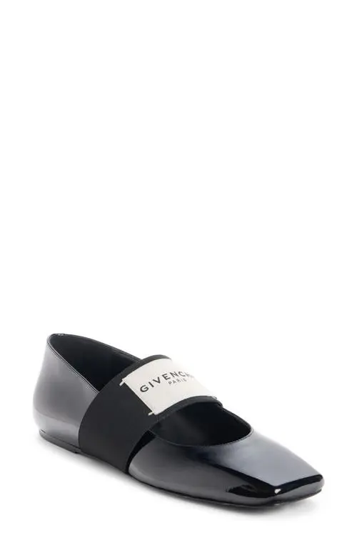Givenchy Mary Jane Flats - Black