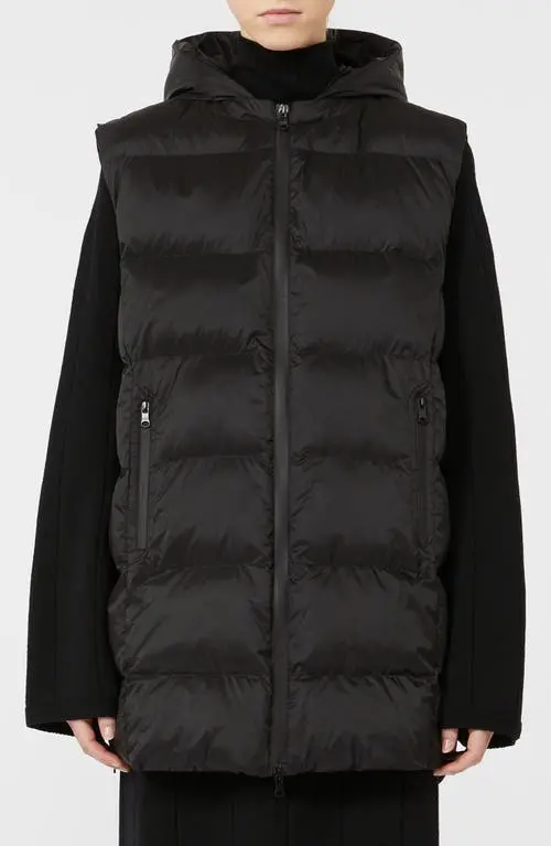 MM BY MAX MARA Lodola Hooded Quilted Vest