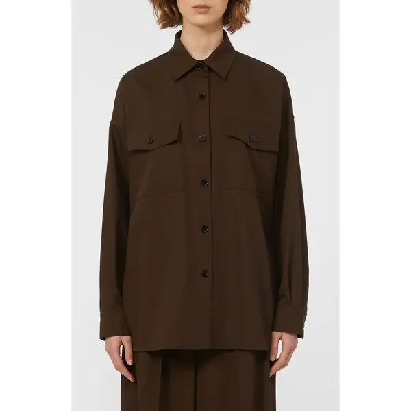 Max Mara Firmina Virgin Wool Shirt