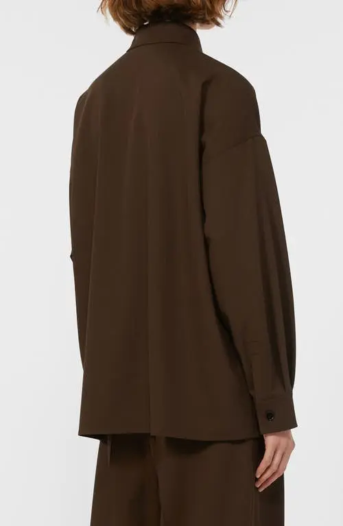 Max Mara Firmina Virgin Wool Shirt