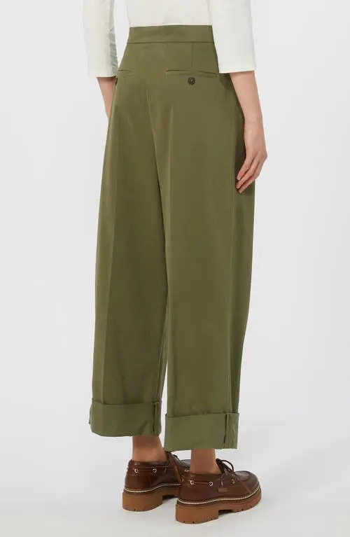 Max Mara Pleated Cuffed Trousers