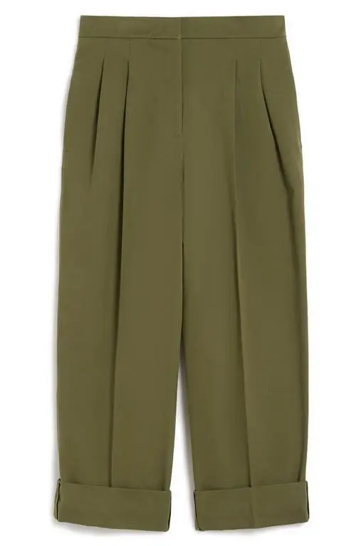 Max Mara Pleated Cuffed Trousers