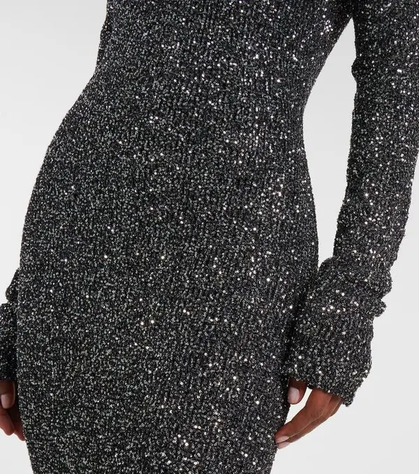 Stella McCartney Knitted Sequined Gown