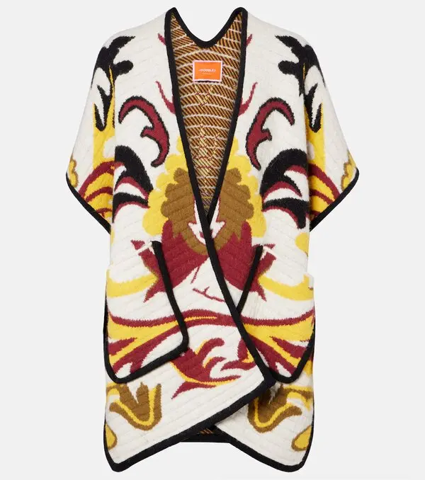La DoubleJ In My Power Patterned Cape - Multicoloured
