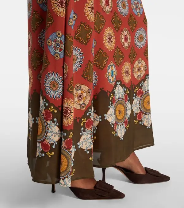 La DoubleJ Diva Printed Maxi Dress