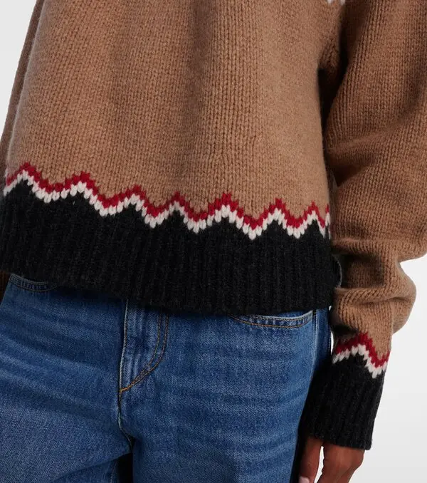 Alanui Patterned Virgin Wool Sweater