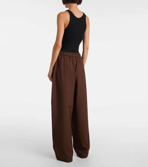 THE FRANKIE SHOP Baxter Wide-leg Trousers