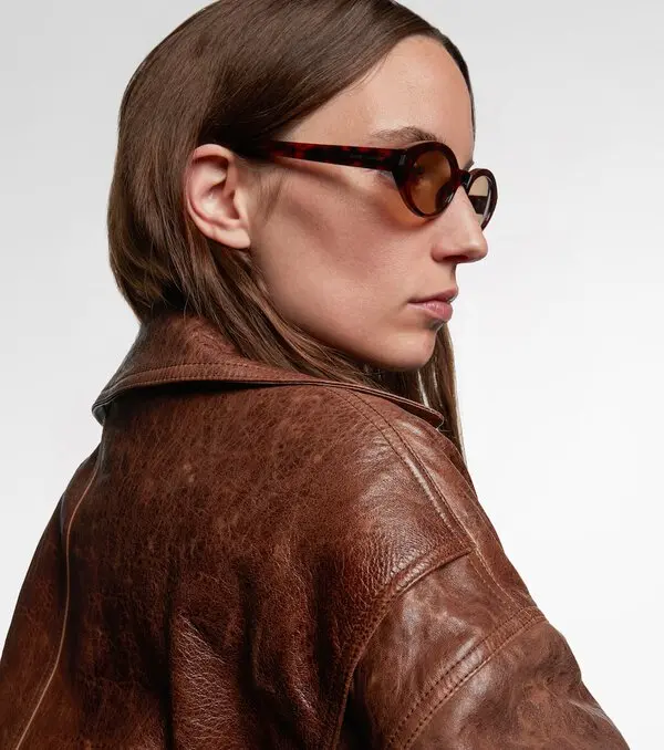 Saint Laurent Oval Sunglasses