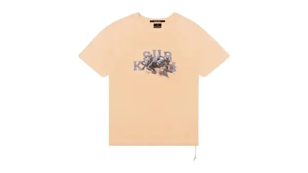 Ksubi Apex Biggie Short Sleeve Tee Shirt - Orange
