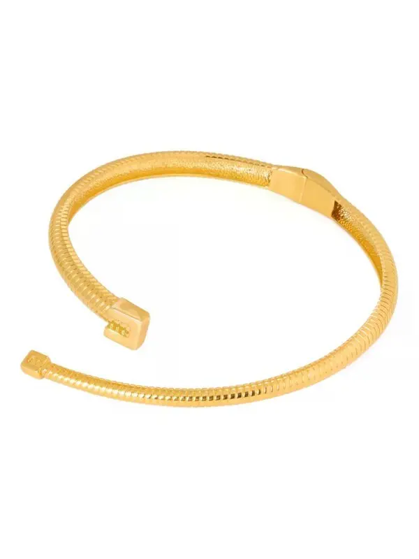 Elisabetta Franchi Snake-pattern Necklace - Gold