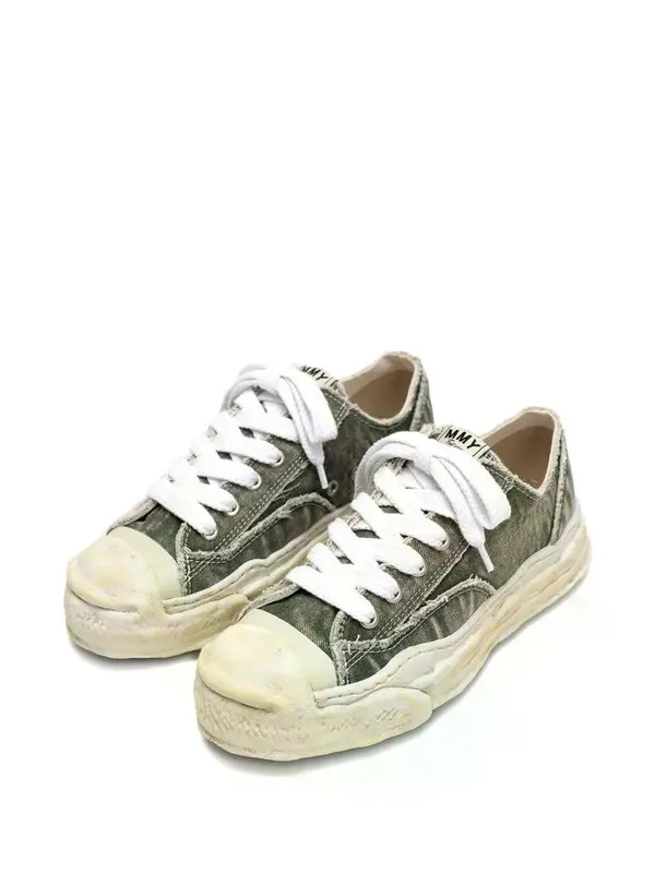 Mihara Yasuhiro Hank Denim Low-top Sneakers - Grey