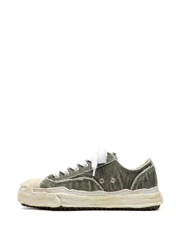 Mihara Yasuhiro Hank Denim Low-top Sneakers - Grey