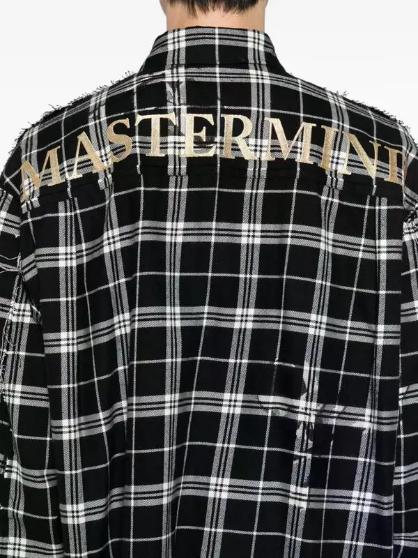 MASTERMIND WORLD Logo-embroidered Shirt