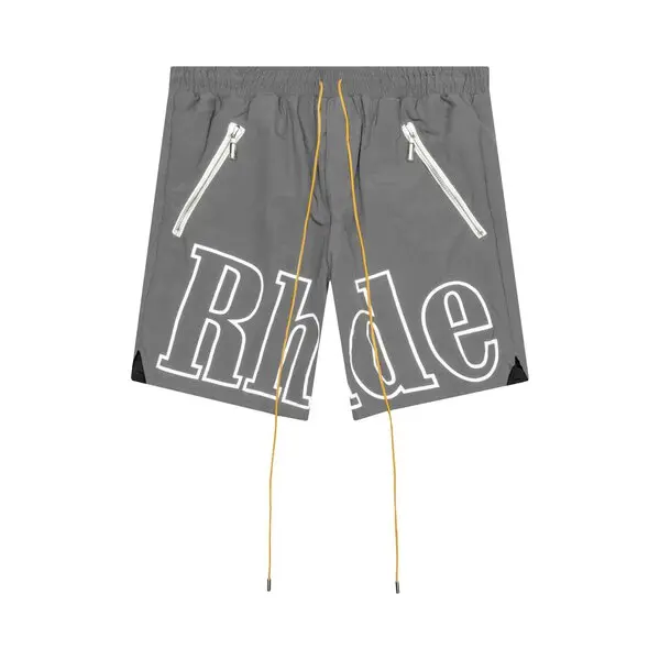 Rhude Logo Shorts - Grey