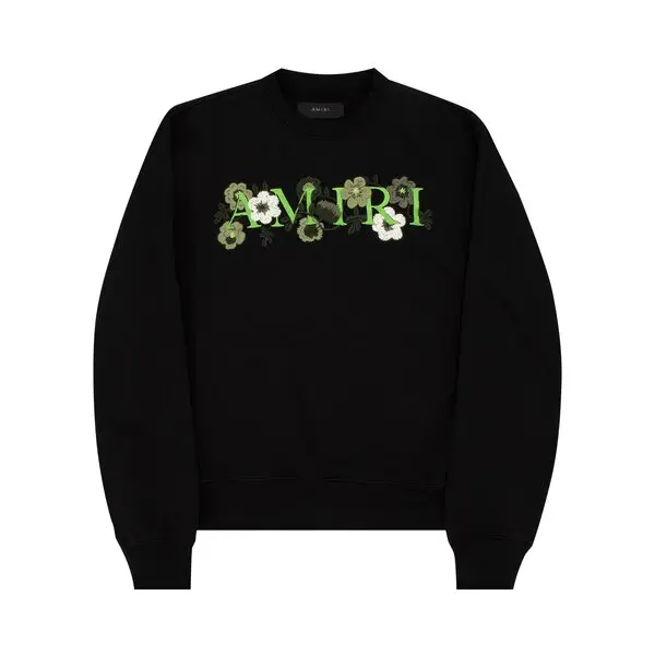 Amiri Flower Crewneck