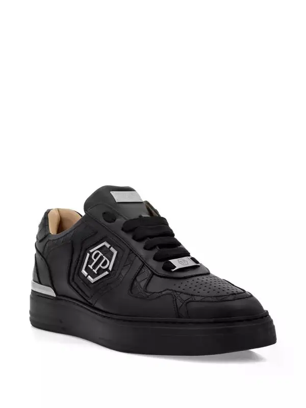 Philipp Plein Crocodile-embossed Sneakers