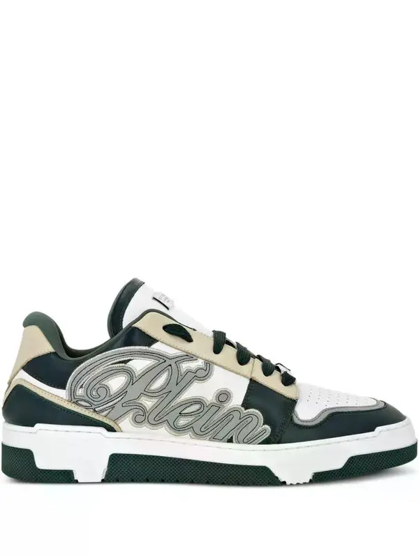 Philipp Plein Plein-patch Low-top Sneakers - White