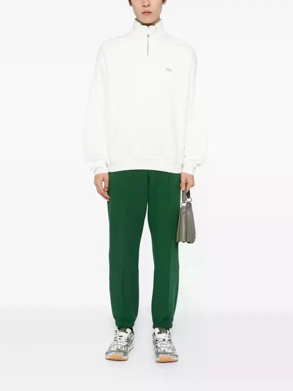 Lacoste Logo-appliqué Cotton Sweatshirt