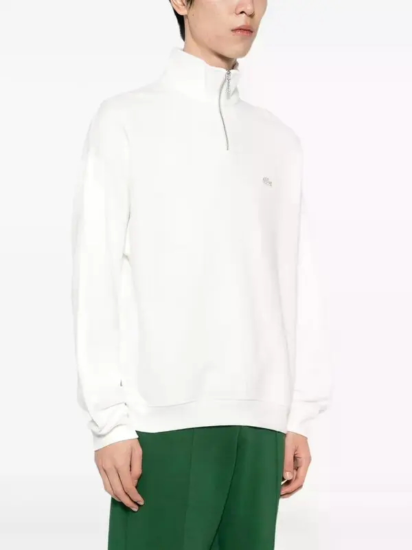 Lacoste Logo-appliqué Cotton Sweatshirt