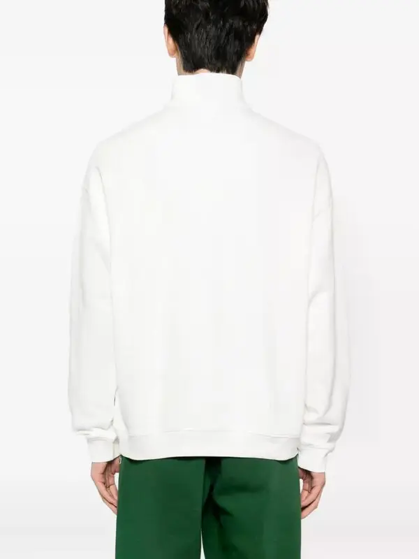 Lacoste Logo-appliqué Cotton Sweatshirt