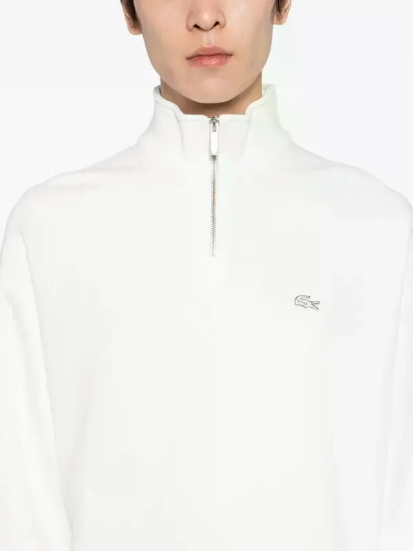Lacoste Logo-appliqué Cotton Sweatshirt