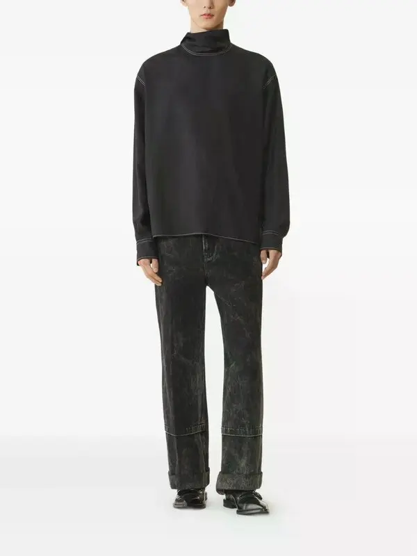 LANVIN Contrast-stitching Shirt