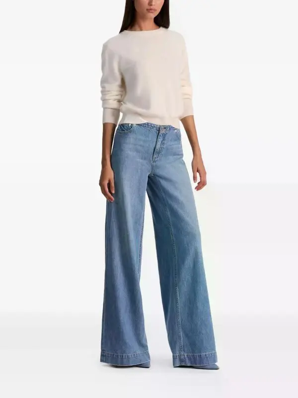 Alice + Olivia Carolee Crew-neck Sweater - Neutrals