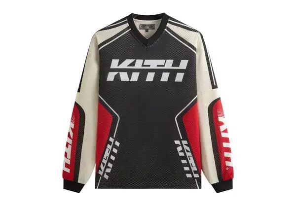 Kith Moto Mesh Long Sleeve Donovan Tee