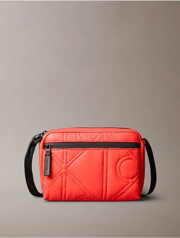 Calvin Klein Puffer Camera Bag - Flame Scarlet