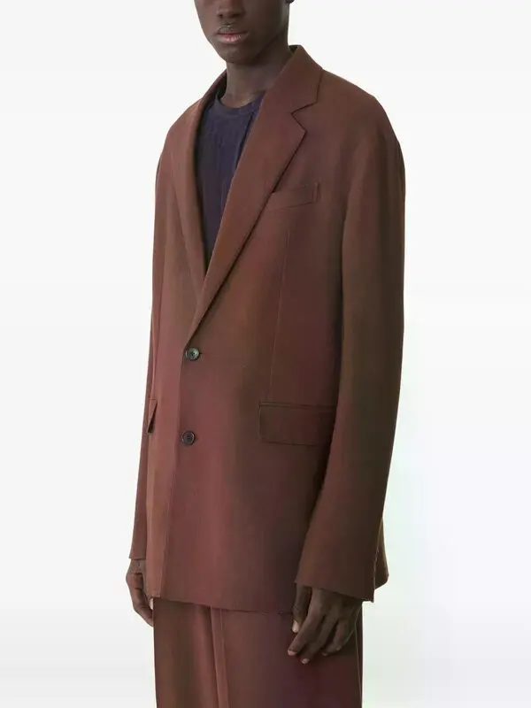 LANVIN Wool Blazer - Brown