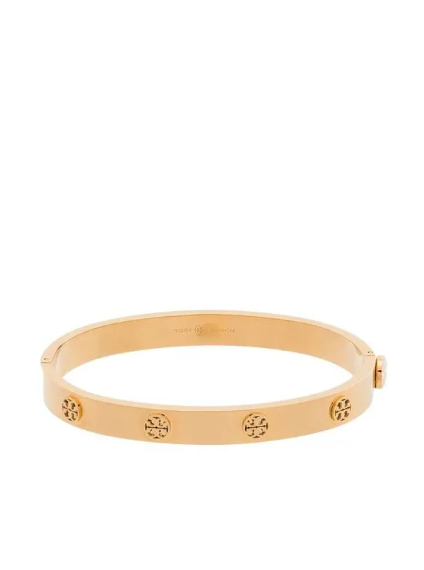 Tory Burch Logo Stainless Steel Bracelet In Grey - 26% Off  display picture 3