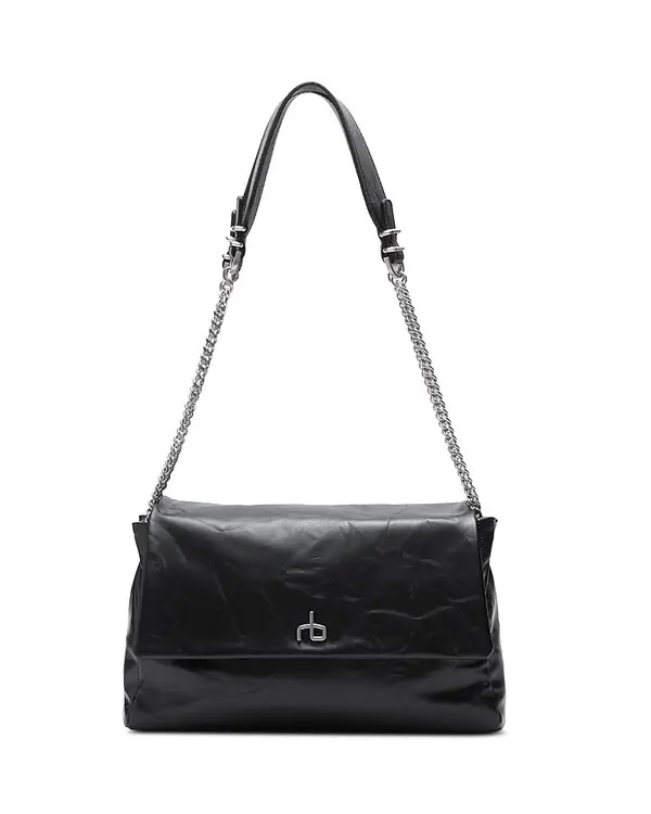 Rag & Bone Chelsea Leather Flap Shoulder Bag