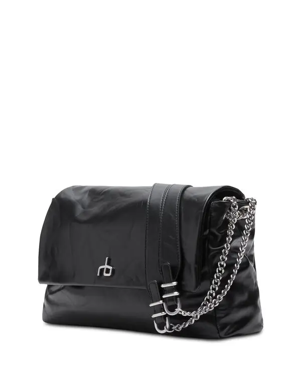 Rag & Bone Chelsea Leather Flap Shoulder Bag