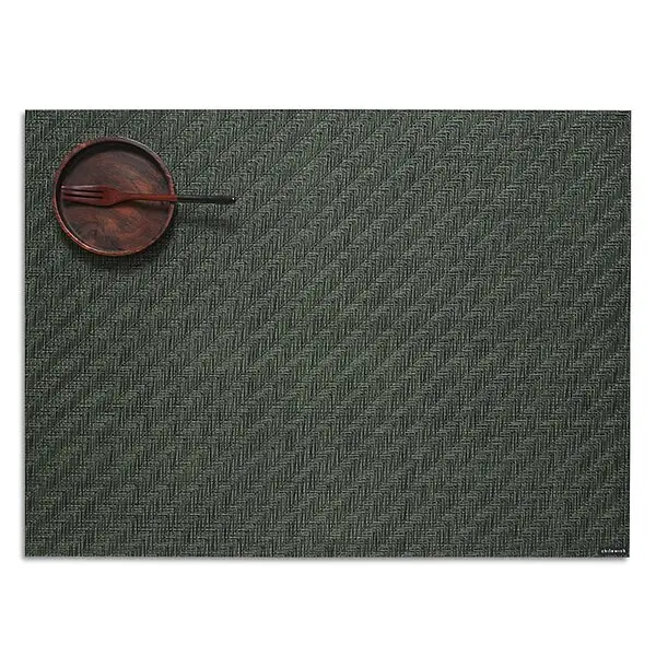 CHILEWICH Foxtail Rectangular Placemat - Thyme