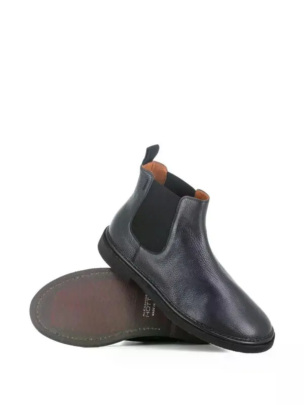 ALEXANDER HOTTO Leather Chelsea Boots