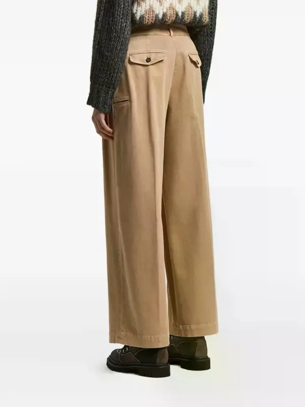 Peserico Pleated Wide Leg Trousers