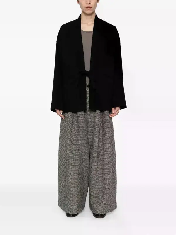 UMA WANG Houndstooth Trousers