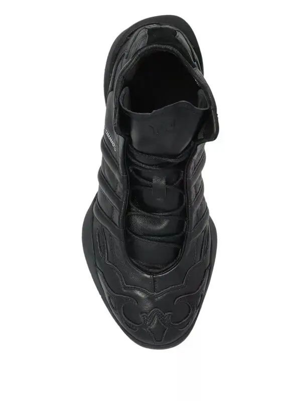 Y3 Regu 2002 Hi Sneakers - Black