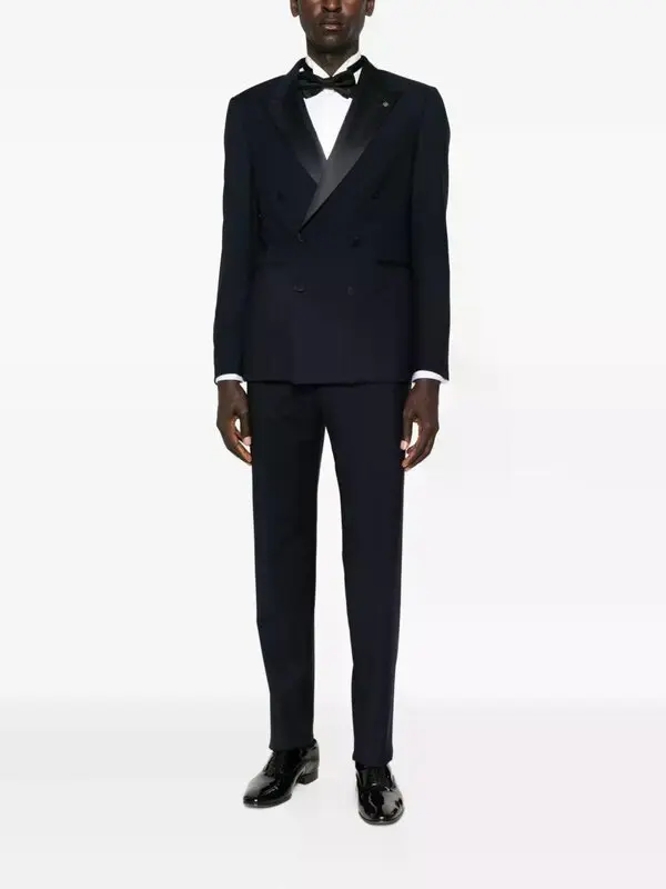 Tagliatore Double-breasted Peak-lapel Suit