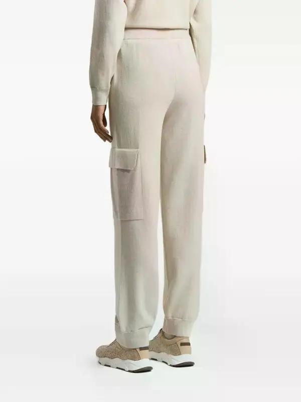 Peserico Cargo Pocket Knit Trousers