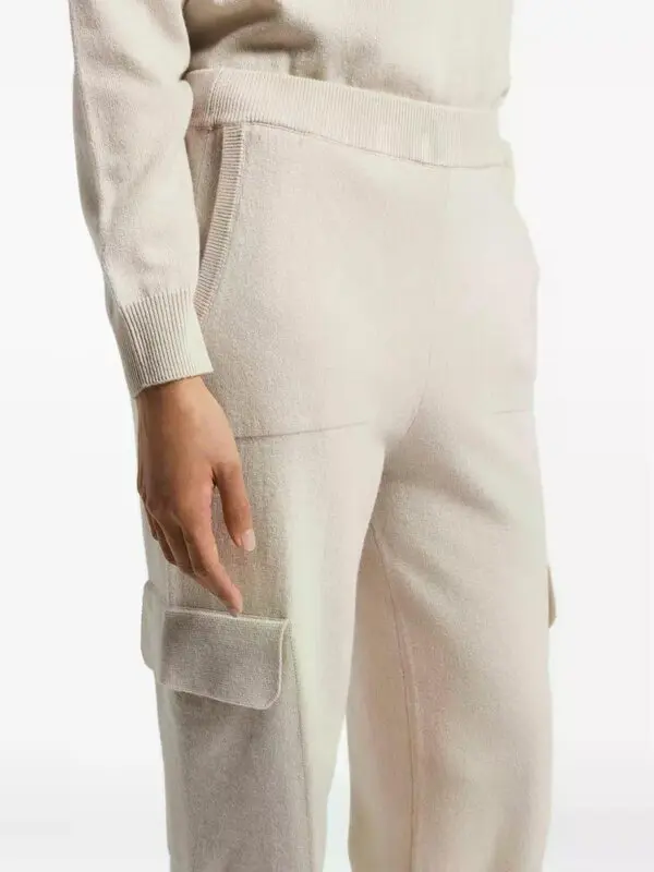 Peserico Cargo Pocket Knit Trousers