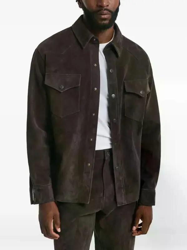 Gant Rodeo Suede Double-pocket Shirt