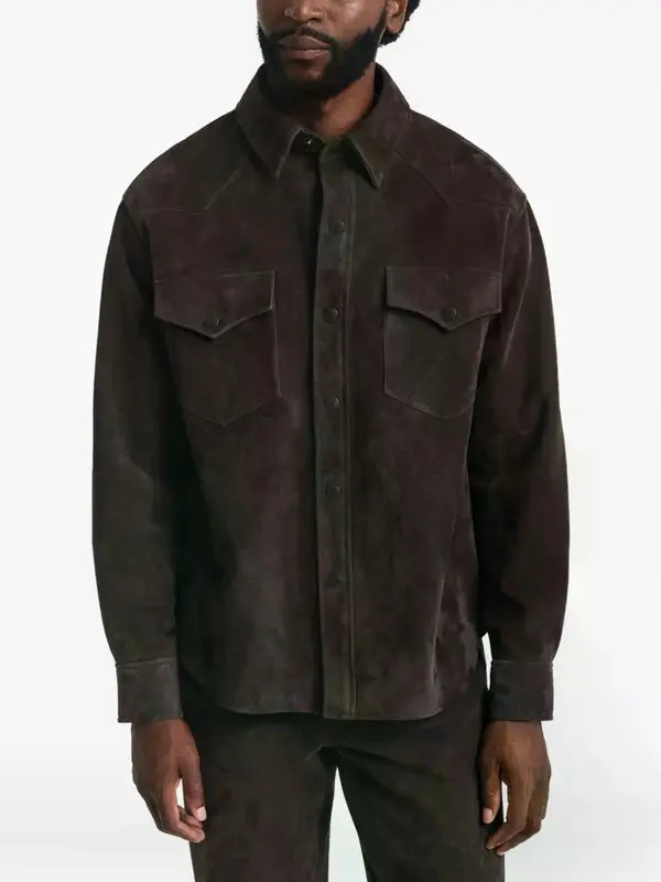 Gant Rodeo Suede Double-pocket Shirt