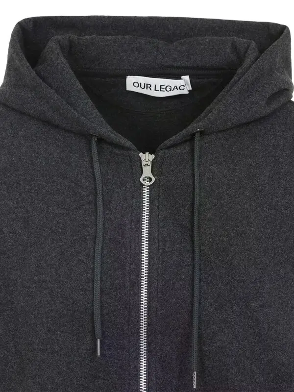 Our Legacy Zip-up Cotton Hoodie