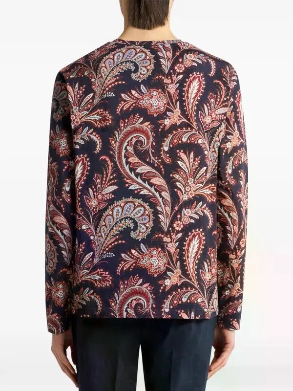 Etro Paisley Long-sleeved T-shirt
