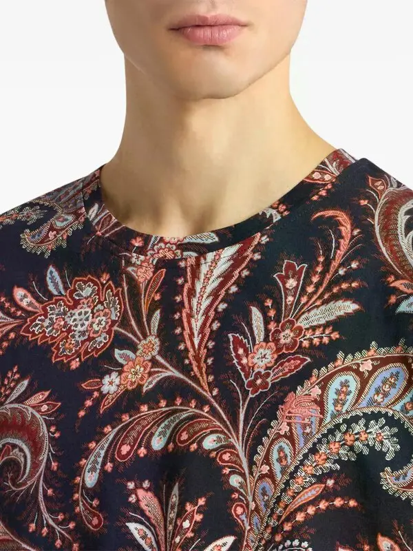 Etro Paisley Long-sleeved T-shirt