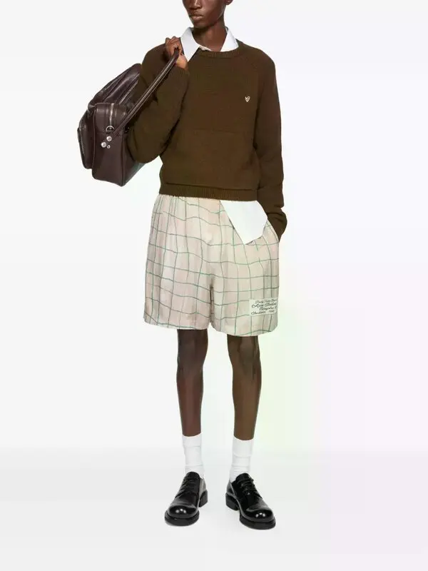 Acne Studios Check-pattern Shorts