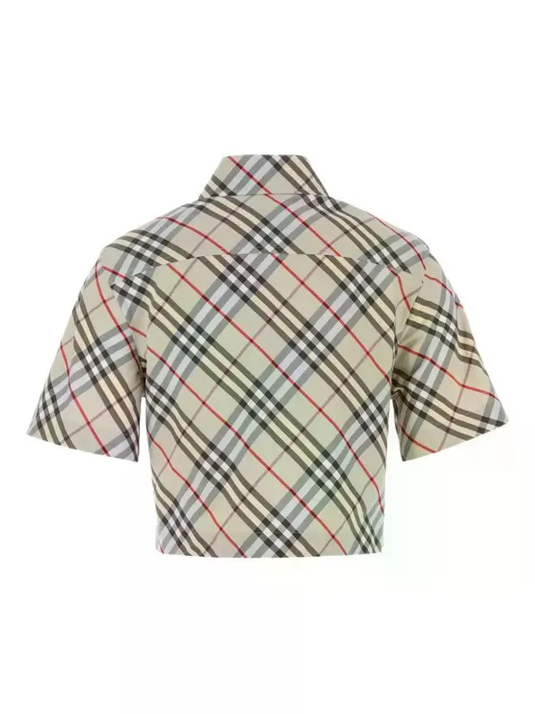 Burberry Check-pattern Short-sleeve Shirt