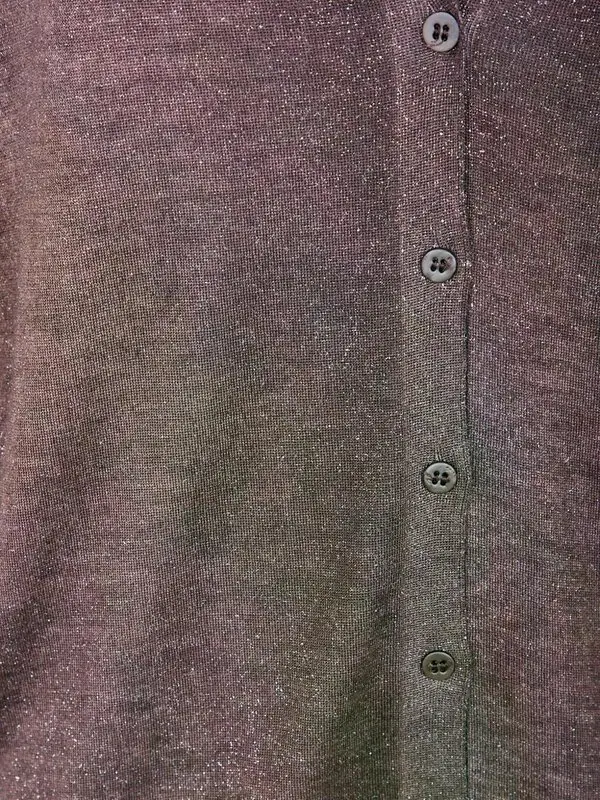 Avant Toi V-neck Lurex Cardigan